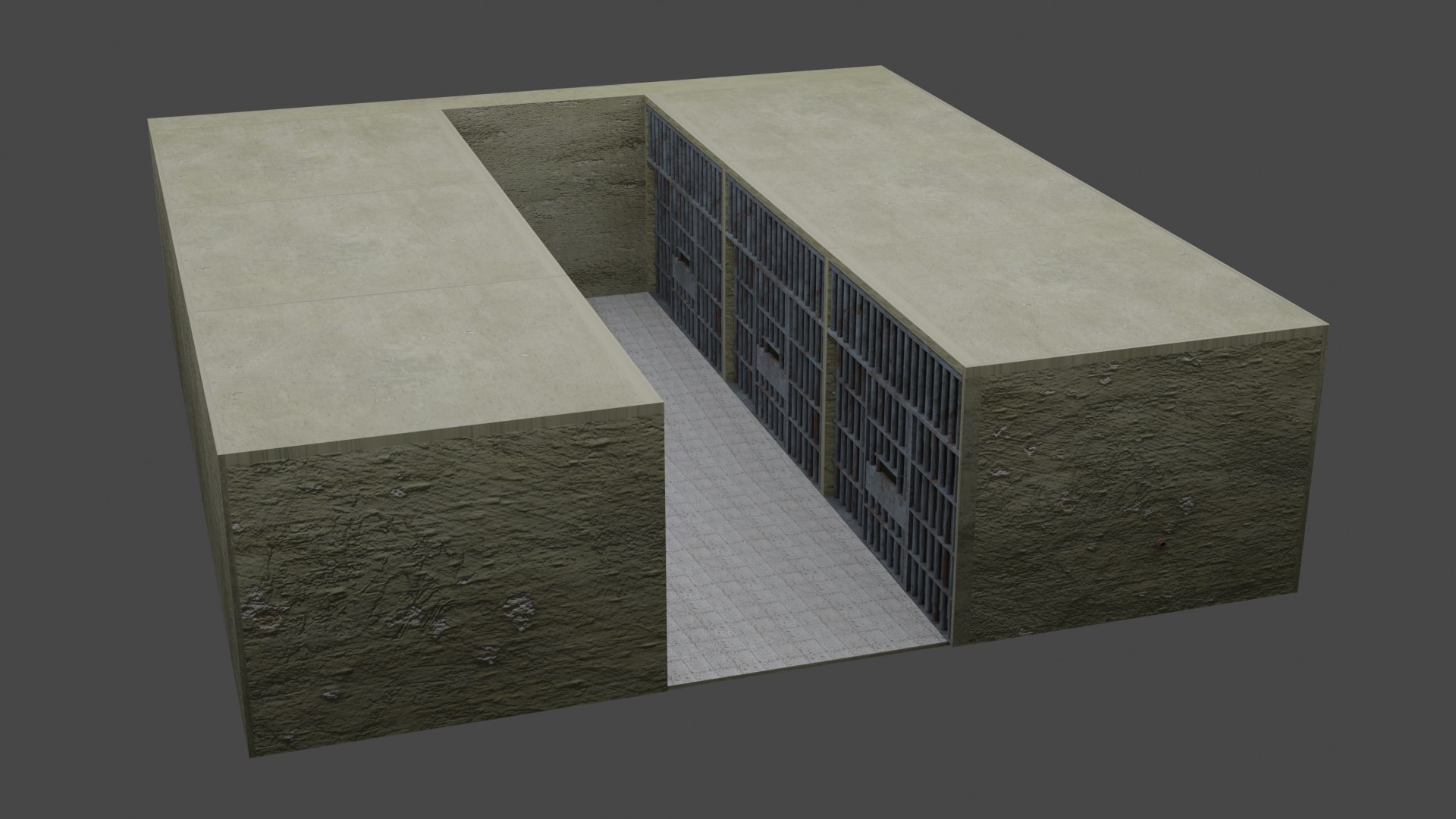 3D Prison Model - TurboSquid 1730430
