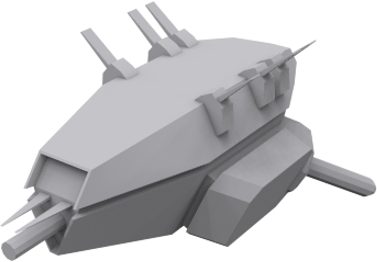 Scrollers Pod Drones 3d Model