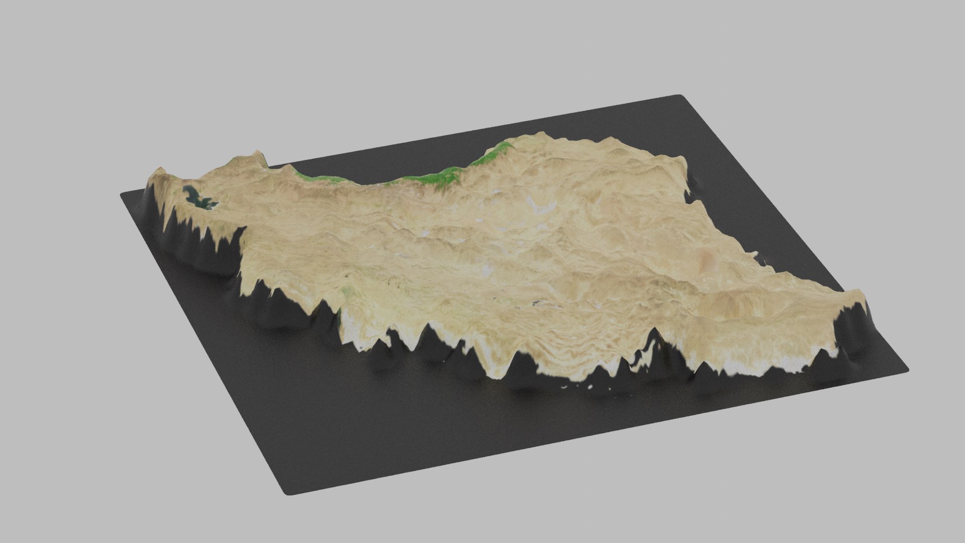 3D Iran Map Country - TurboSquid 2075891