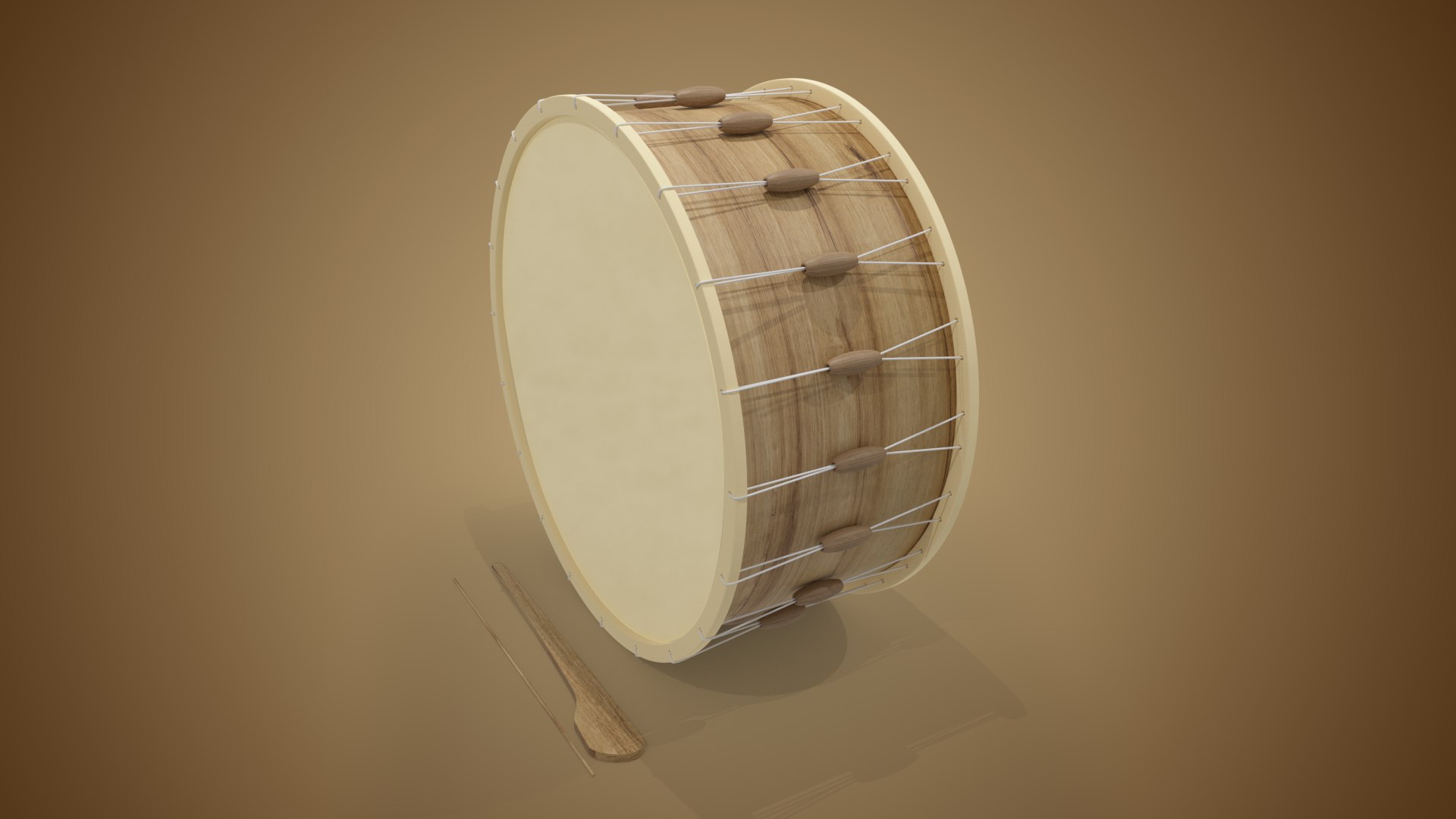 3D Turkish Drum Ramada Drum - TurboSquid 1863074
