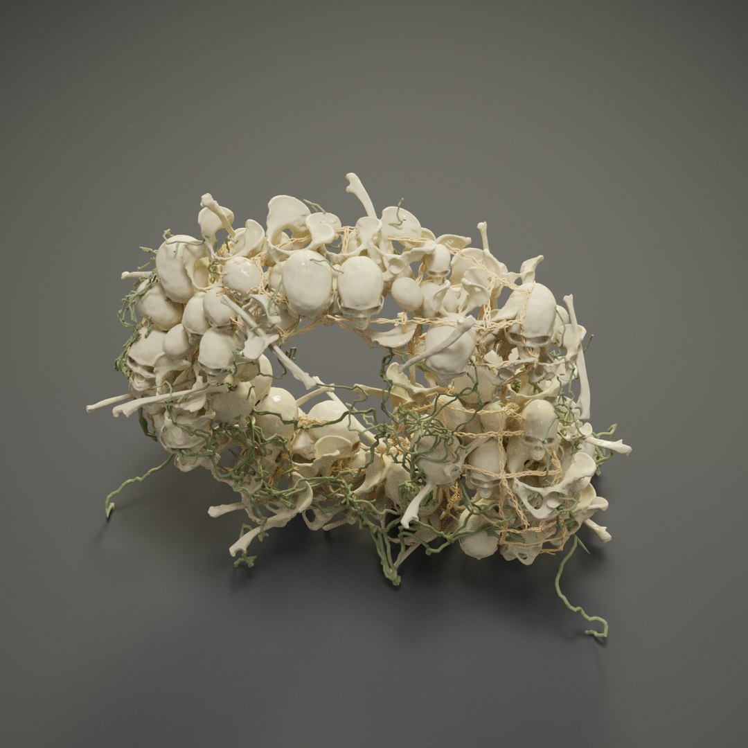 Letter g bones skeleton 3D model - TurboSquid 1546121