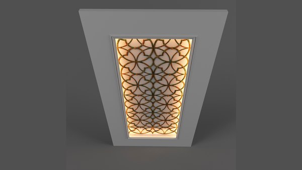 3D ceiling decor model - TurboSquid 1410801