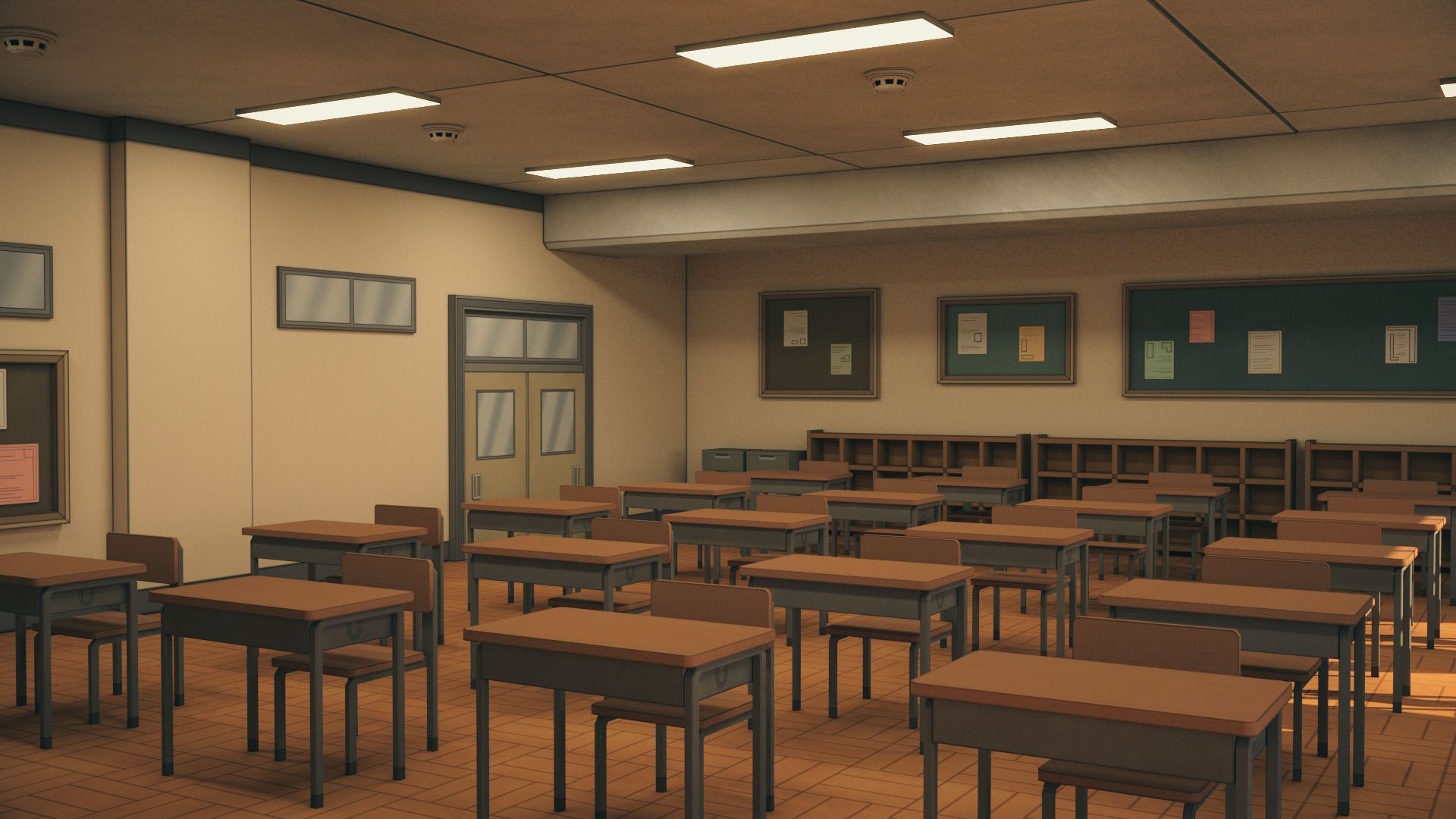 School Classroom 3D - TurboSquid 1424733