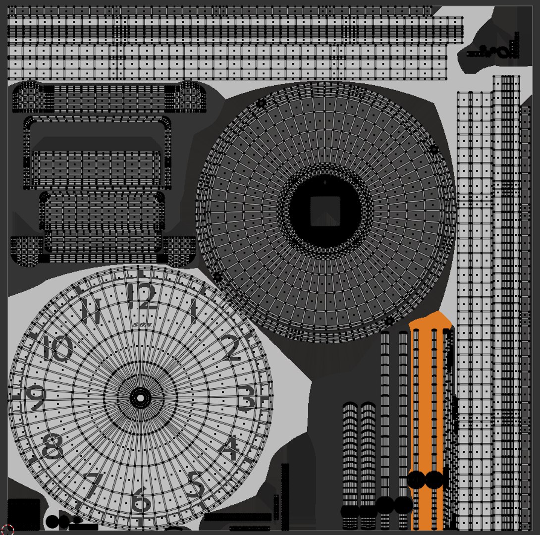 3D Clock Model - TurboSquid 2180314