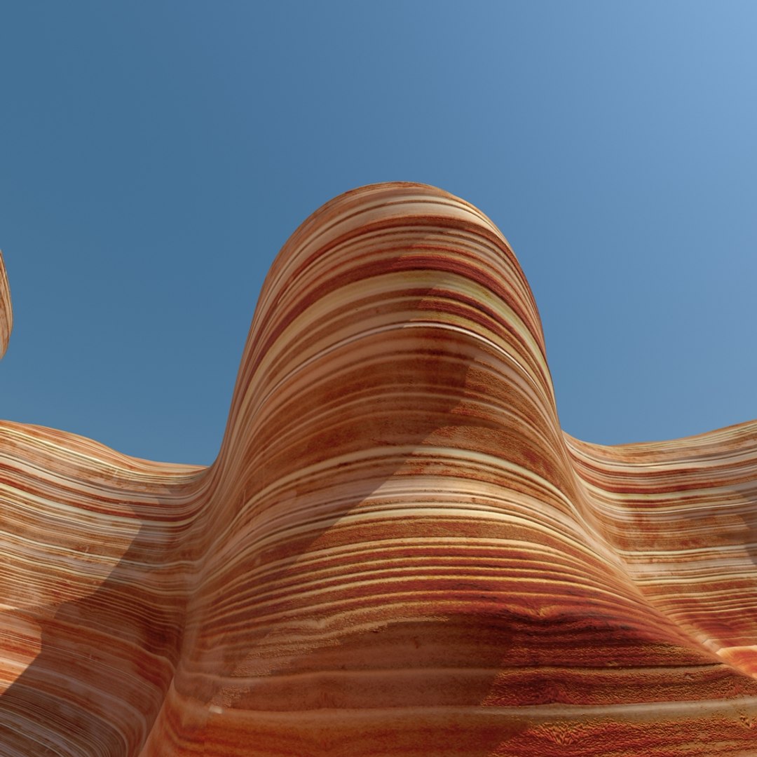 3d Model Canyon Landscape