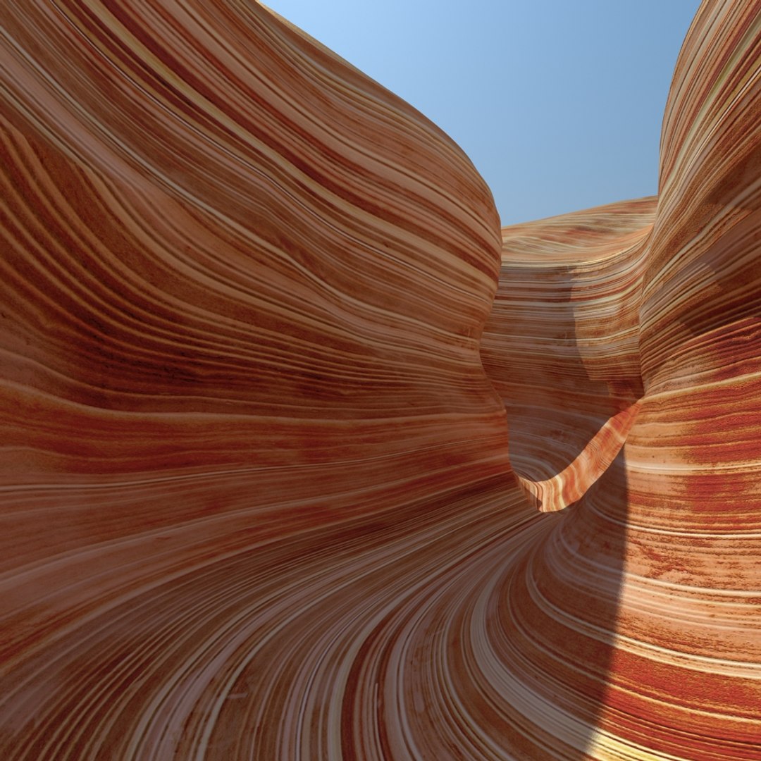 3d Model Canyon Landscape