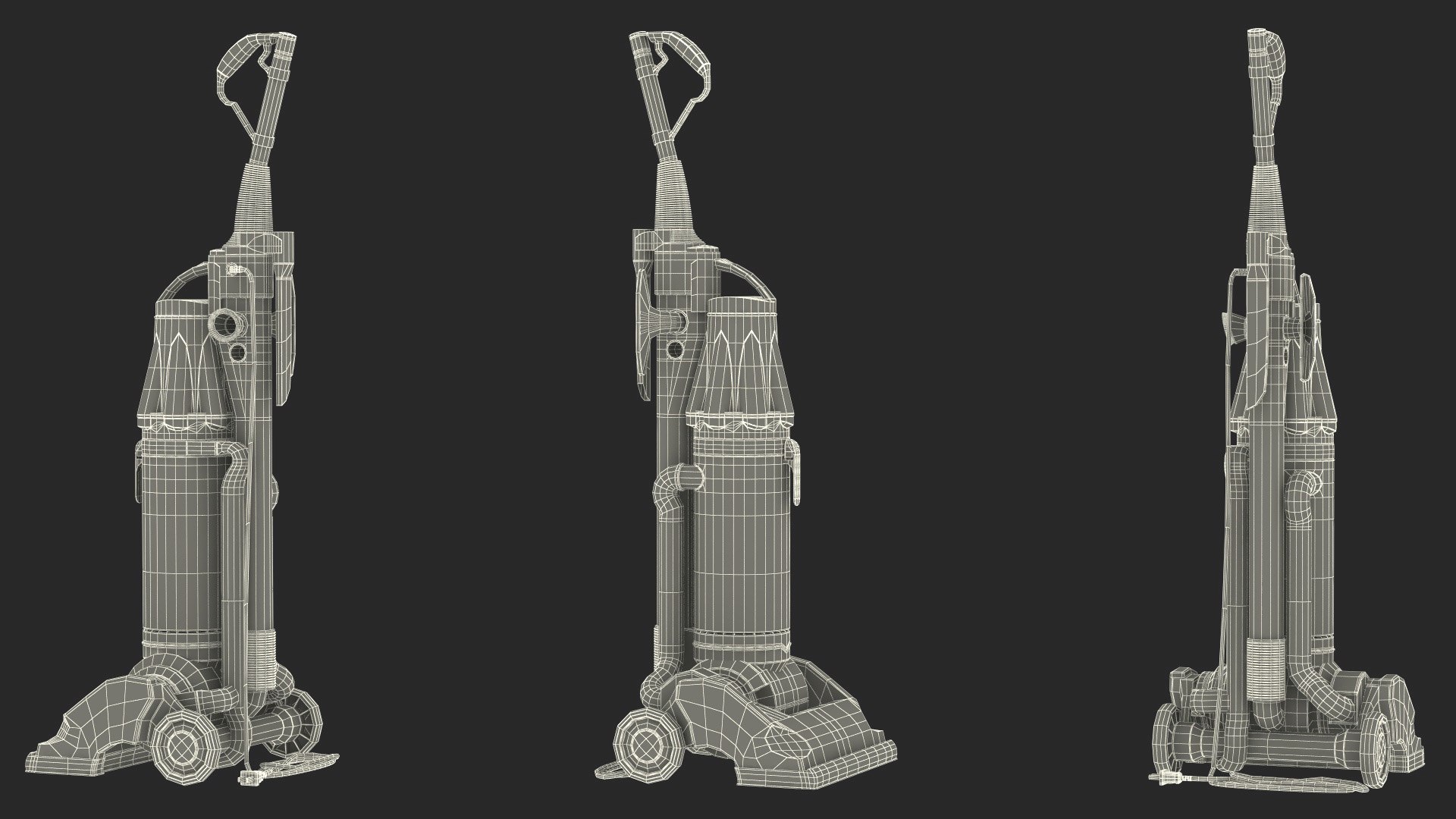 3D Swivel Upright Vacuum Model - TurboSquid 2208613