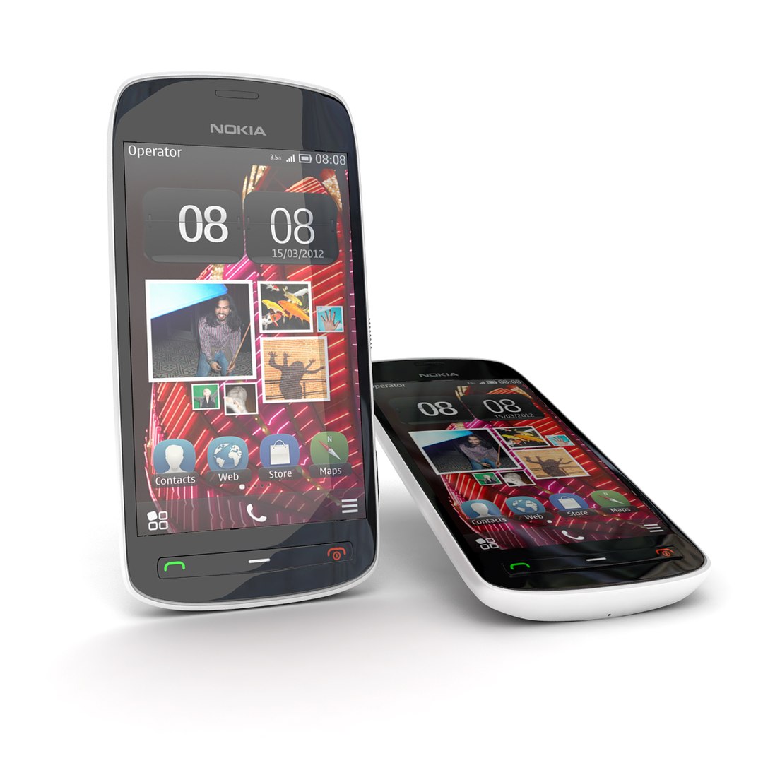 3d Model Nokia 808 Pureview White