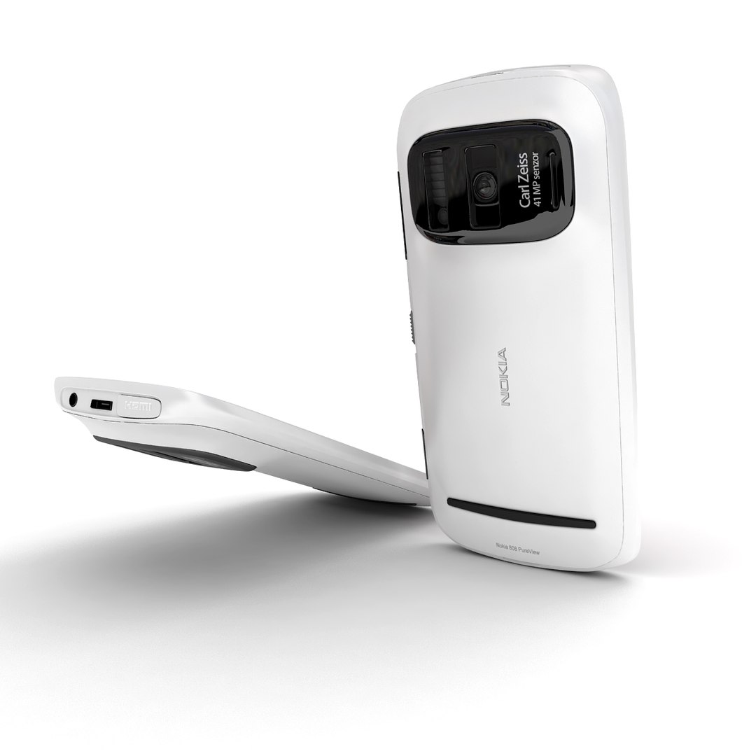 nokia 808 white