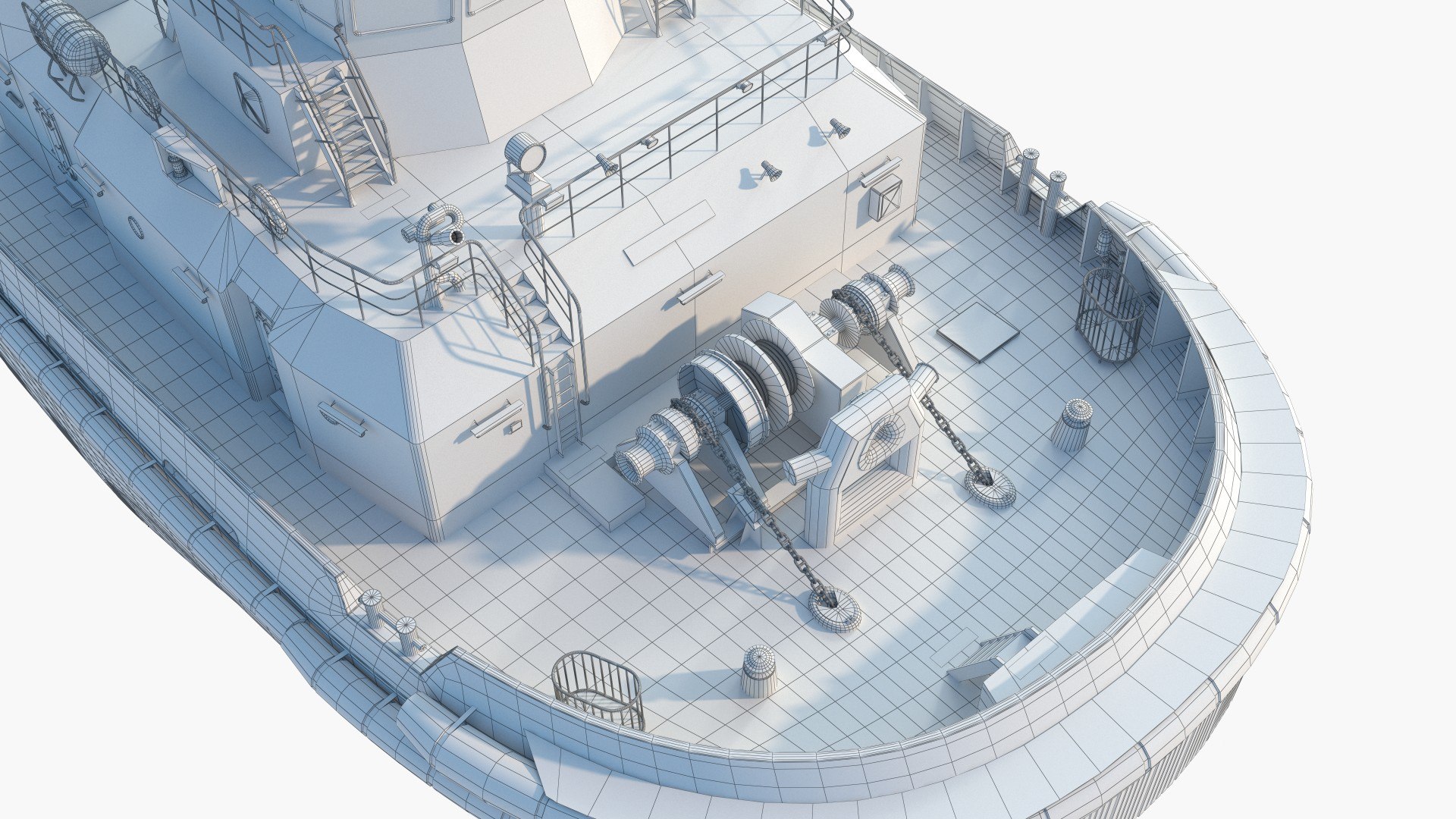 3D Icebreaker Ship Vessel - TurboSquid 1592994