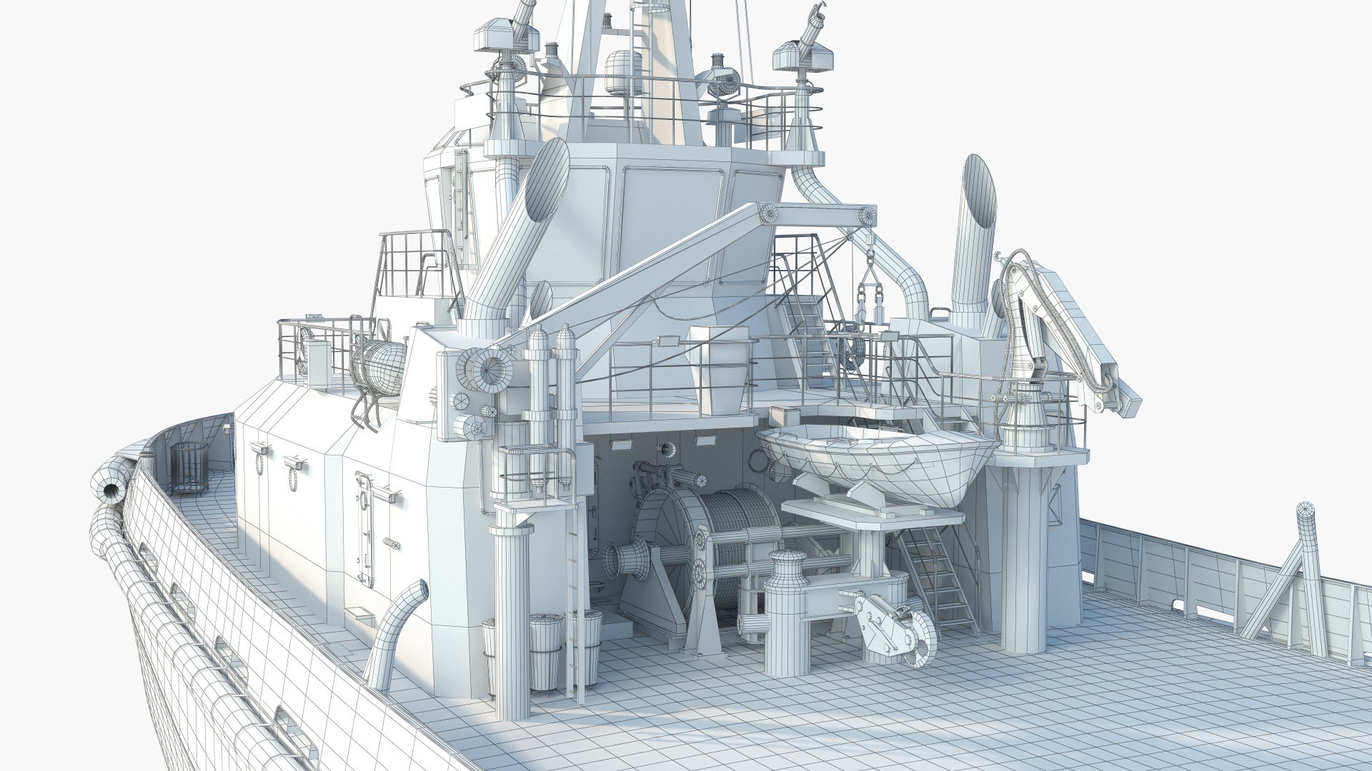 3D Icebreaker Ship Vessel - TurboSquid 1592994