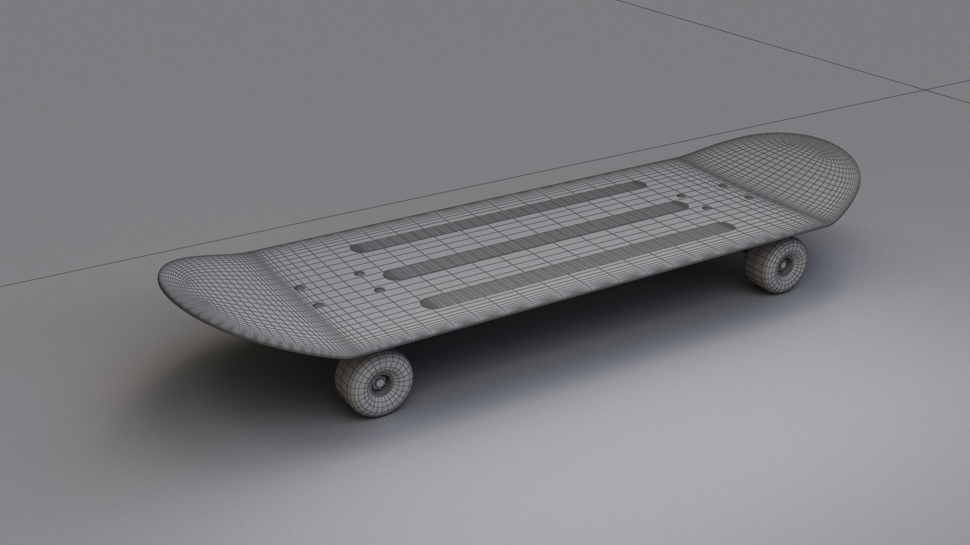 Skateboard Model - TurboSquid 1696079