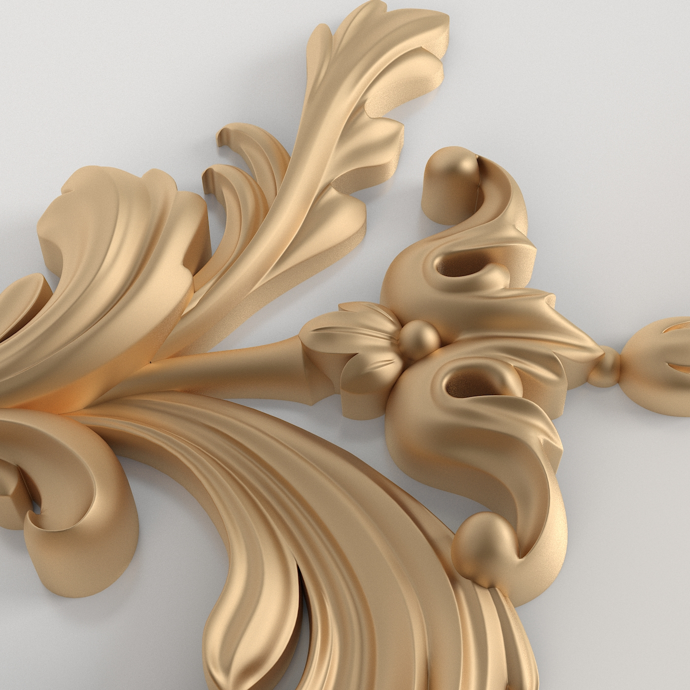 3D corner decor - TurboSquid 1568011