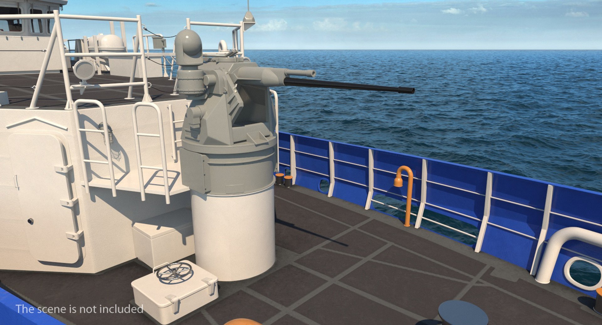 M242 Bushmaster Autocannon 3D Model - TurboSquid 1328448