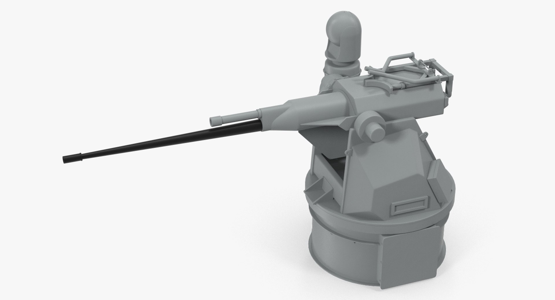 M242 Bushmaster Autocannon 3D Model - TurboSquid 1328448