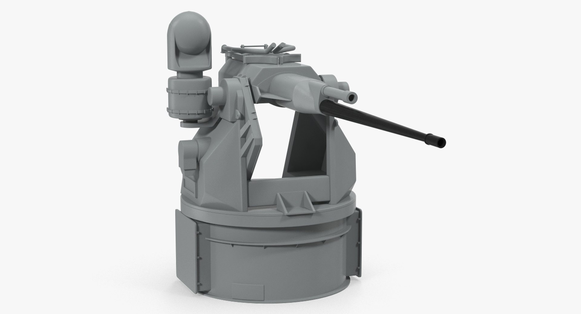 M242 Bushmaster Autocannon 3D Model - TurboSquid 1328448