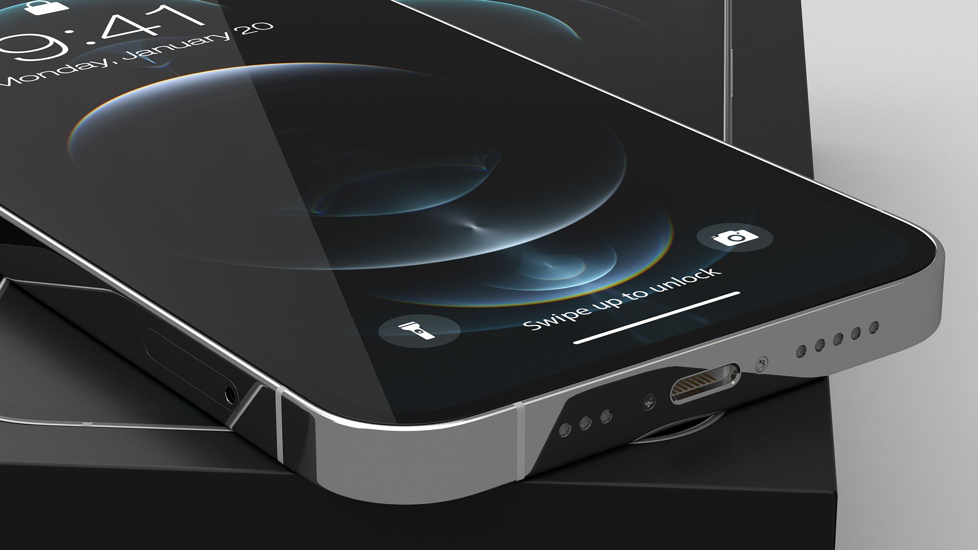 3D iphone 12 pro unboxed - TurboSquid 1694052