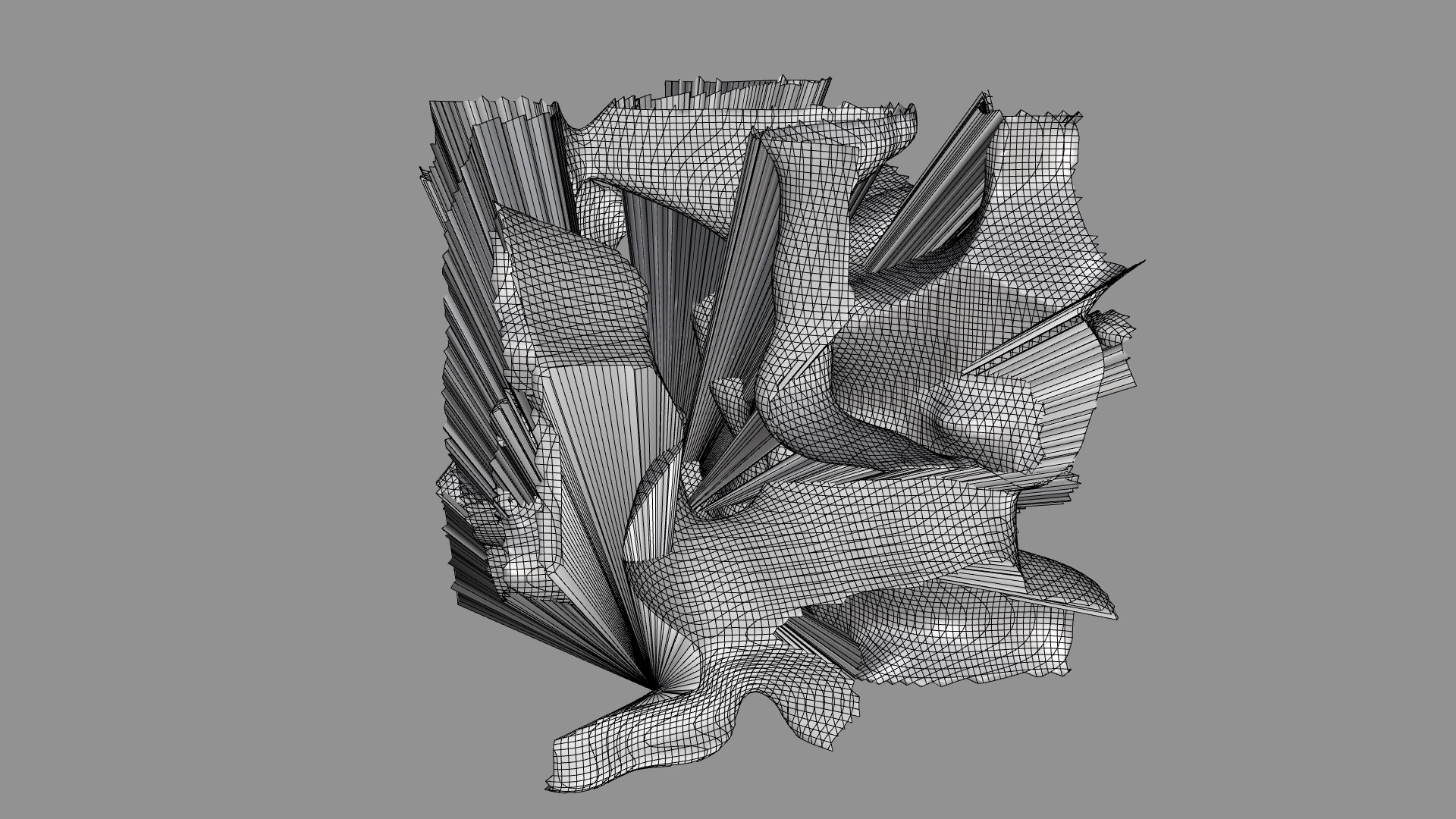 3D Sci-Fi coral FORM CUBE - TurboSquid 2025649