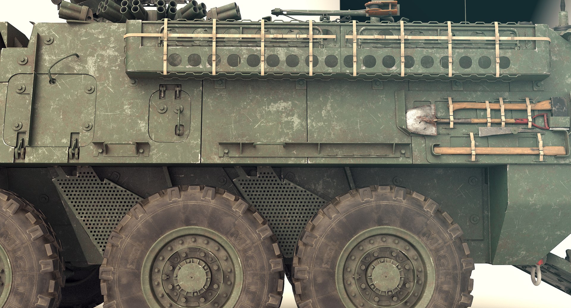 3D m1127 vehicle model - TurboSquid 1429857