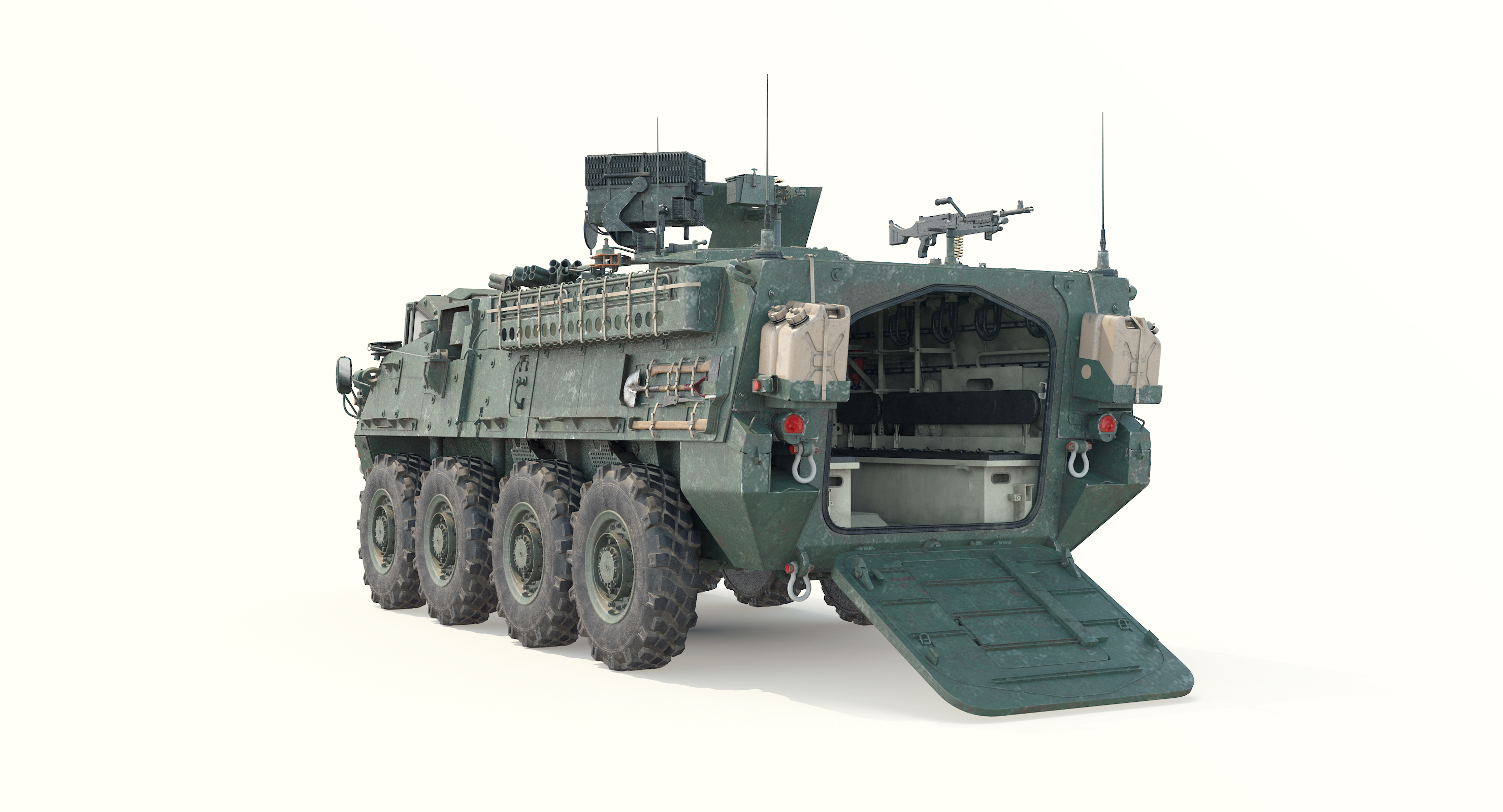 3D m1127 vehicle model - TurboSquid 1429857