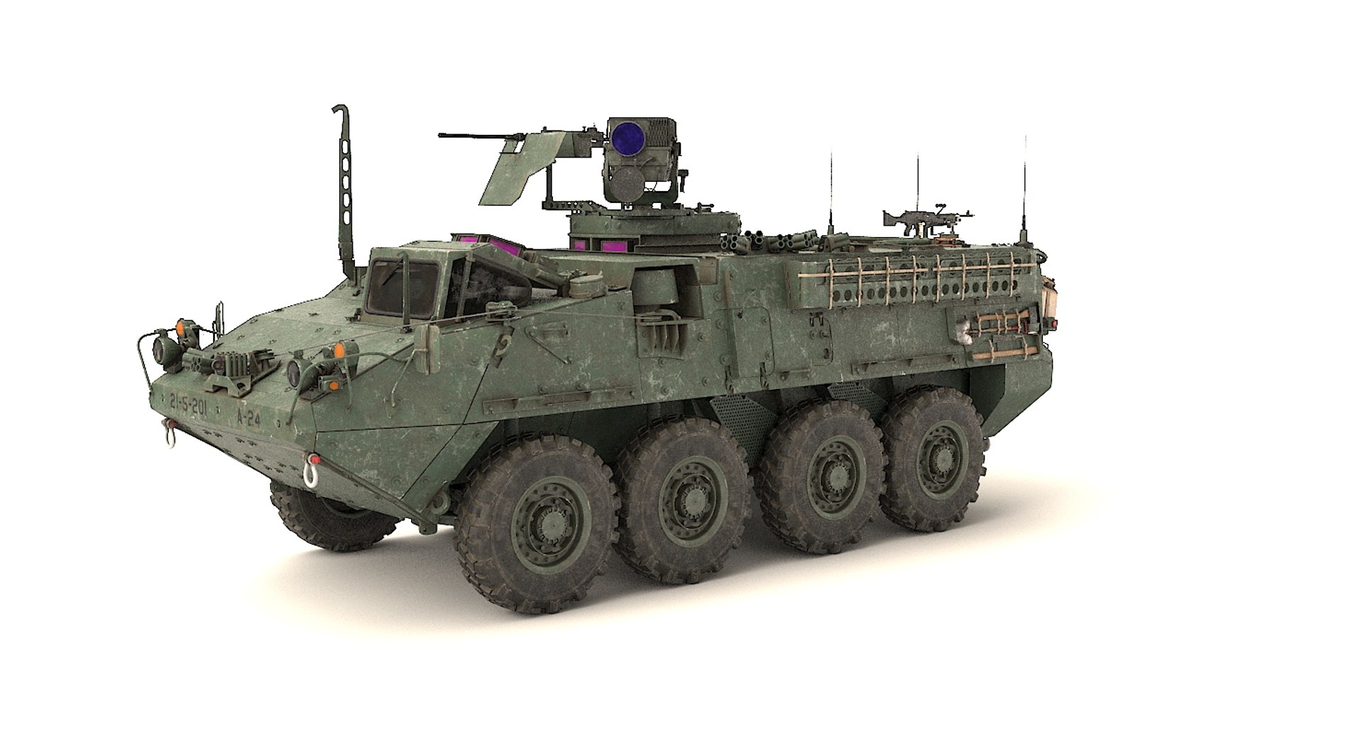3D m1127 vehicle model - TurboSquid 1429857