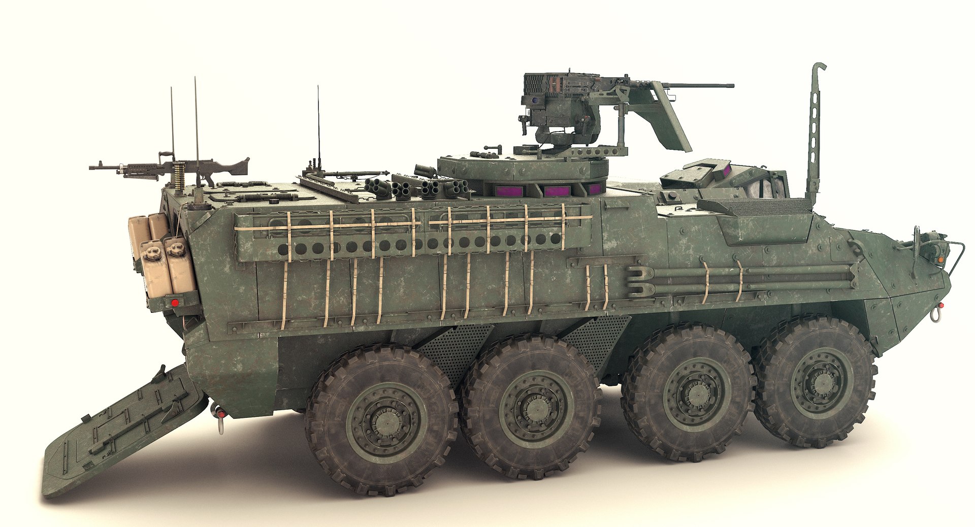 3D m1127 vehicle model - TurboSquid 1429857