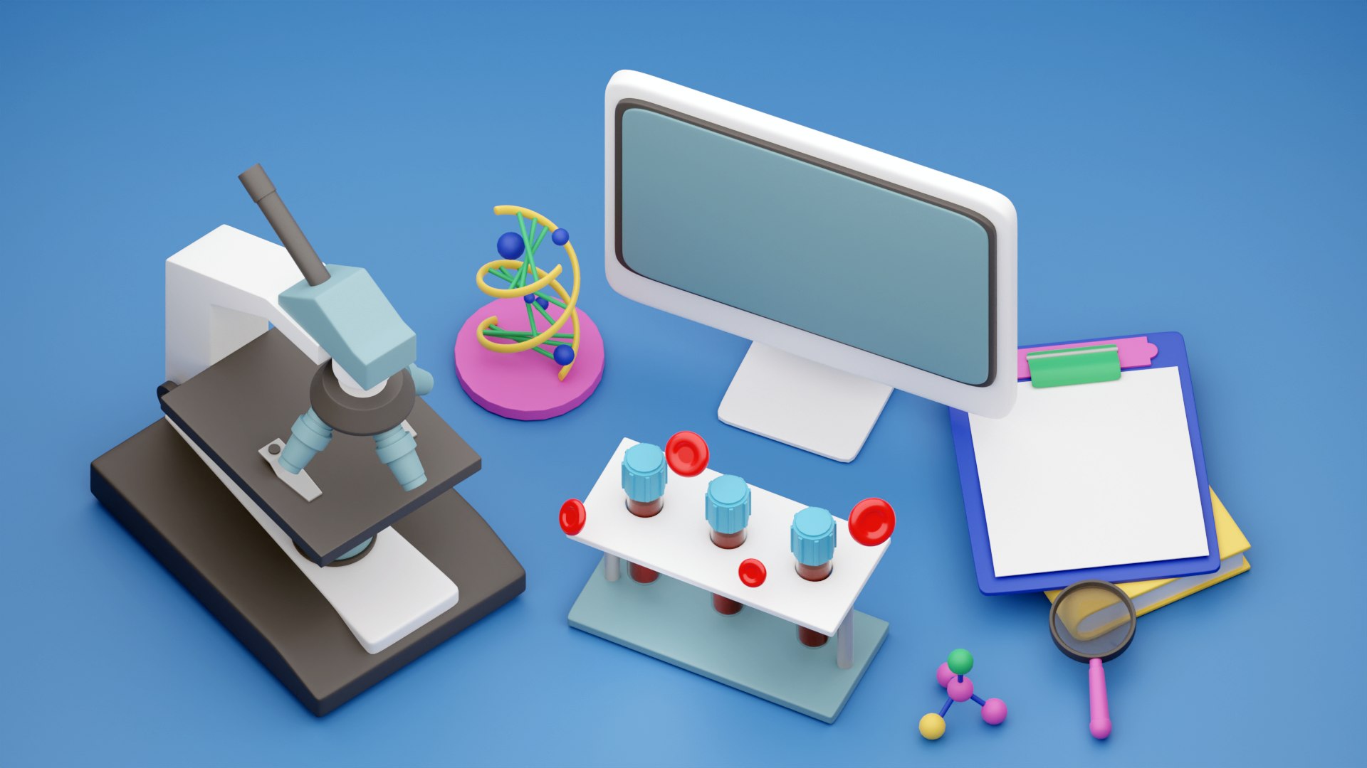 3D model Medical check up items - TurboSquid 2177975