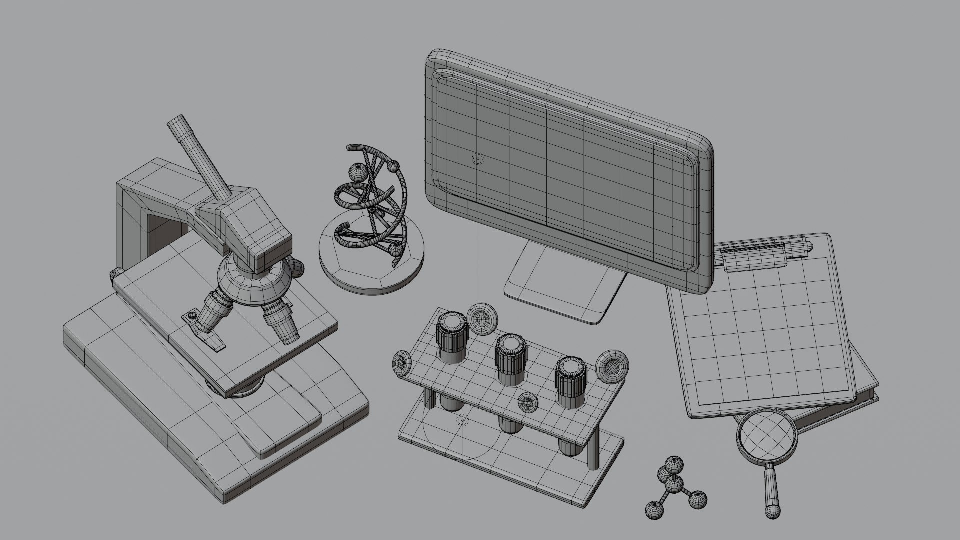 3D model Medical check up items - TurboSquid 2177975