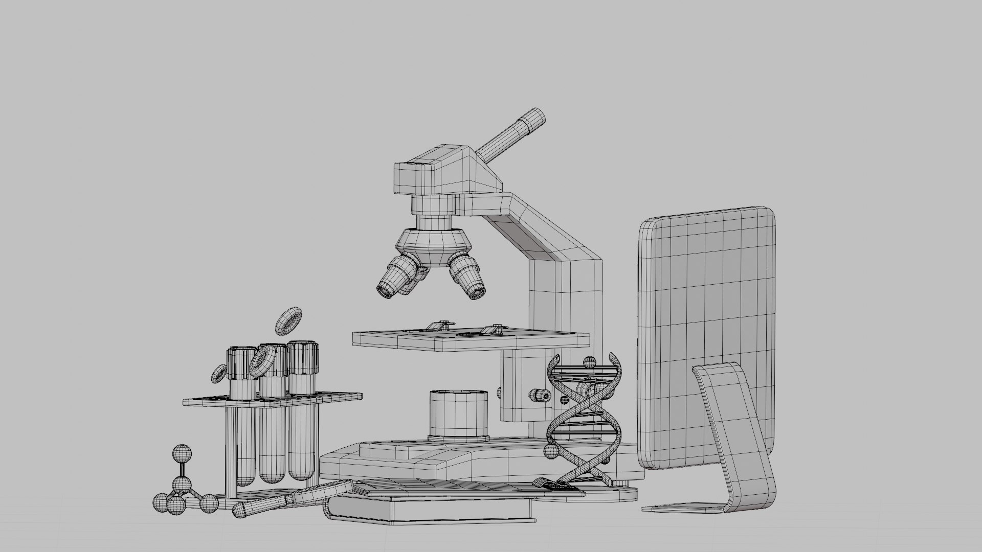 3D model Medical check up items - TurboSquid 2177975