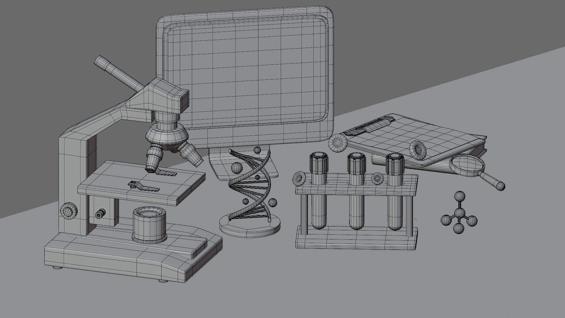 3D model Medical check up items - TurboSquid 2177975