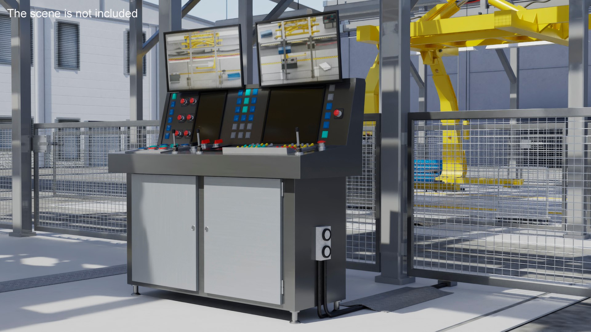 3D Main Control Panel - TurboSquid 2318960