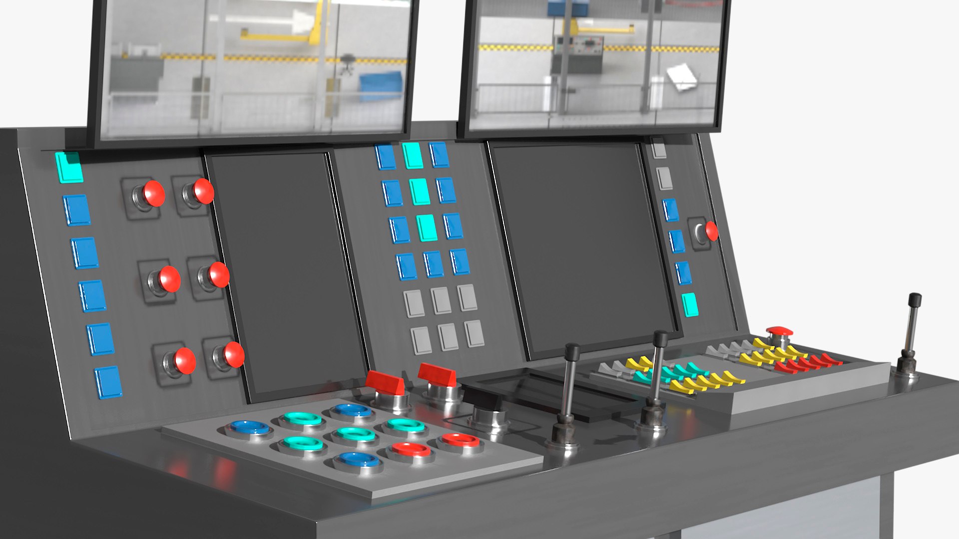 3D Main Control Panel - TurboSquid 2318960