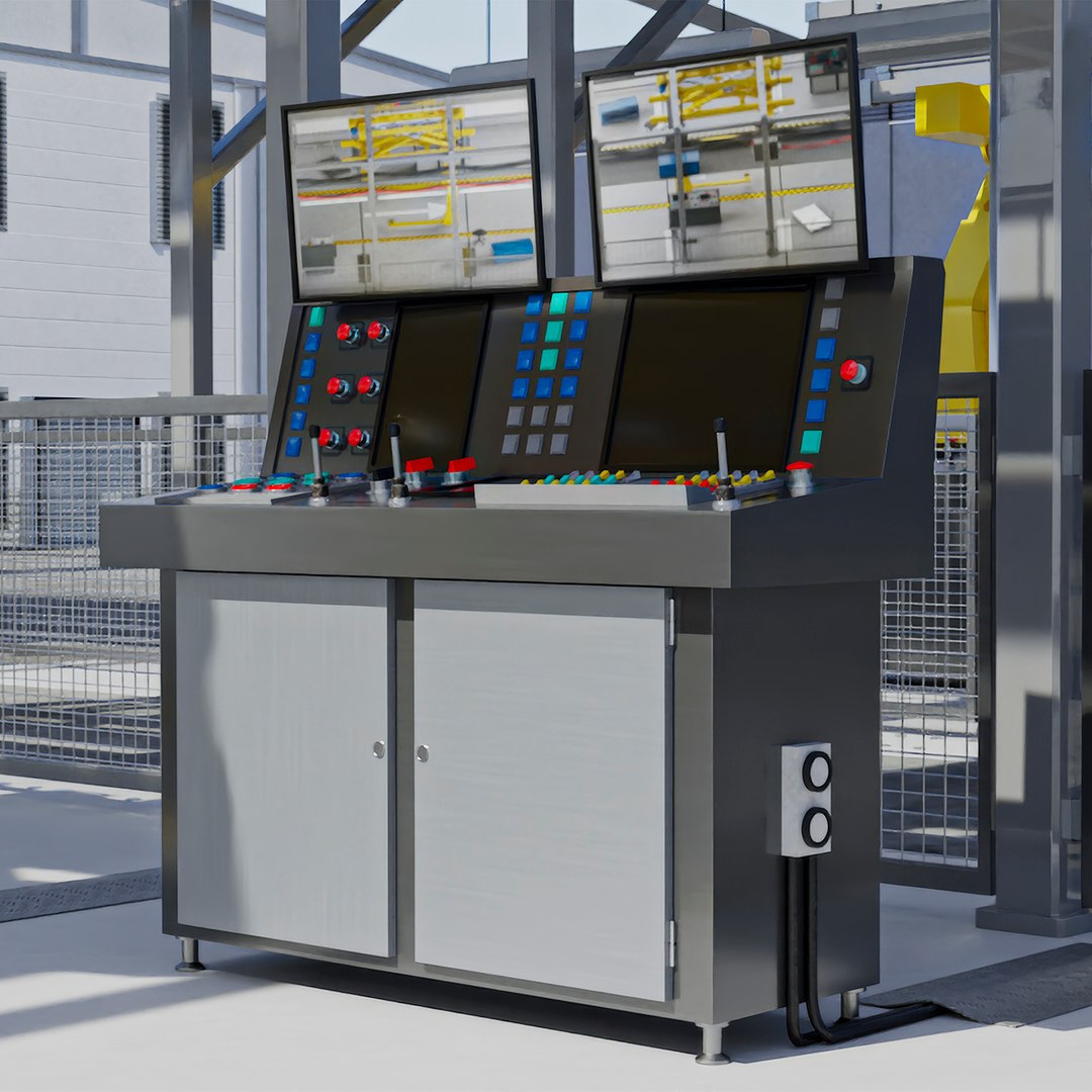 3D Main Control Panel - TurboSquid 2318960