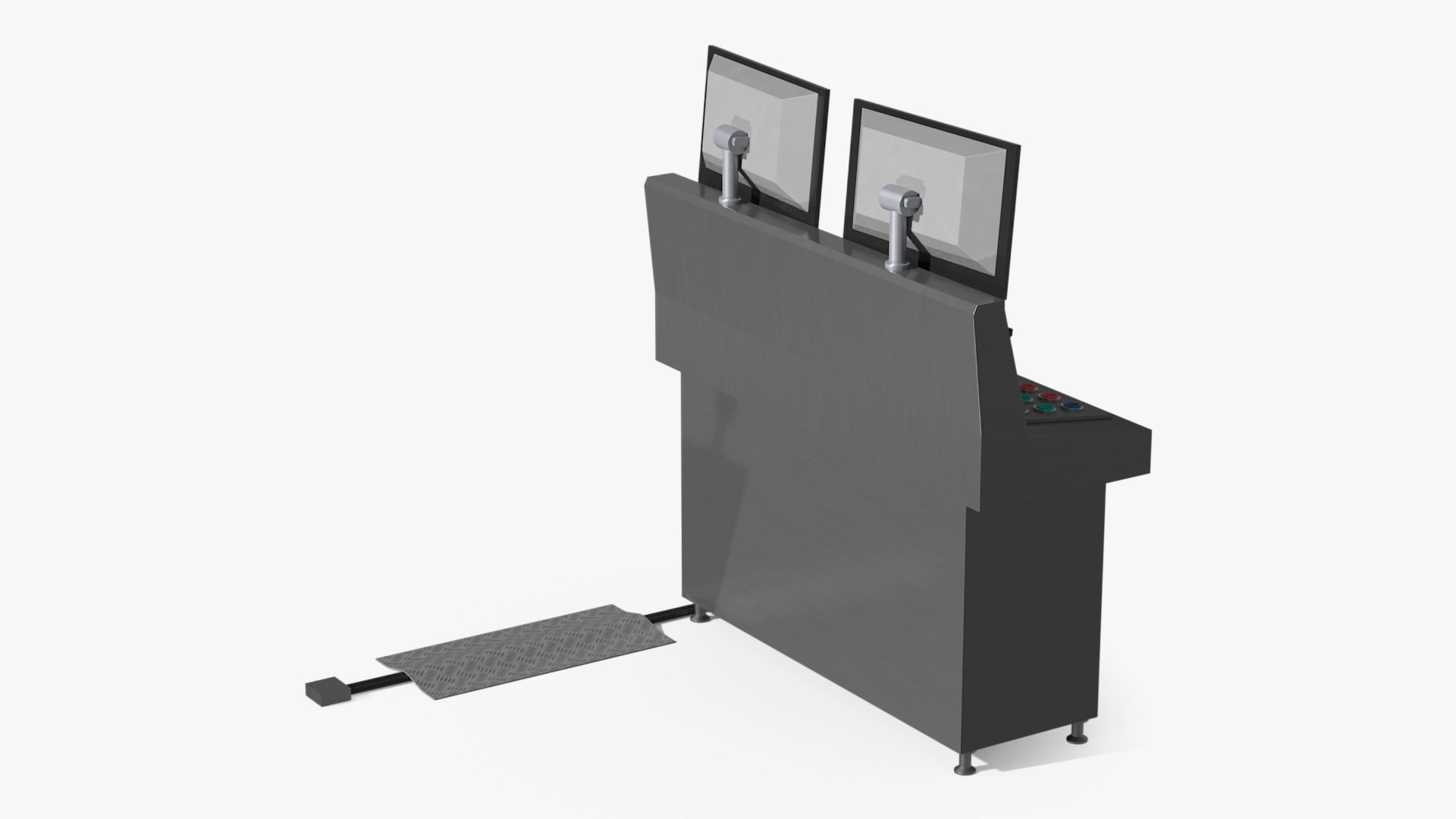 3D Main Control Panel - TurboSquid 2318960