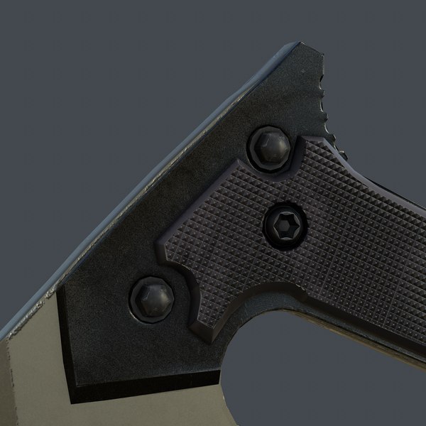 3D tactical axe 2 - TurboSquid 1216103