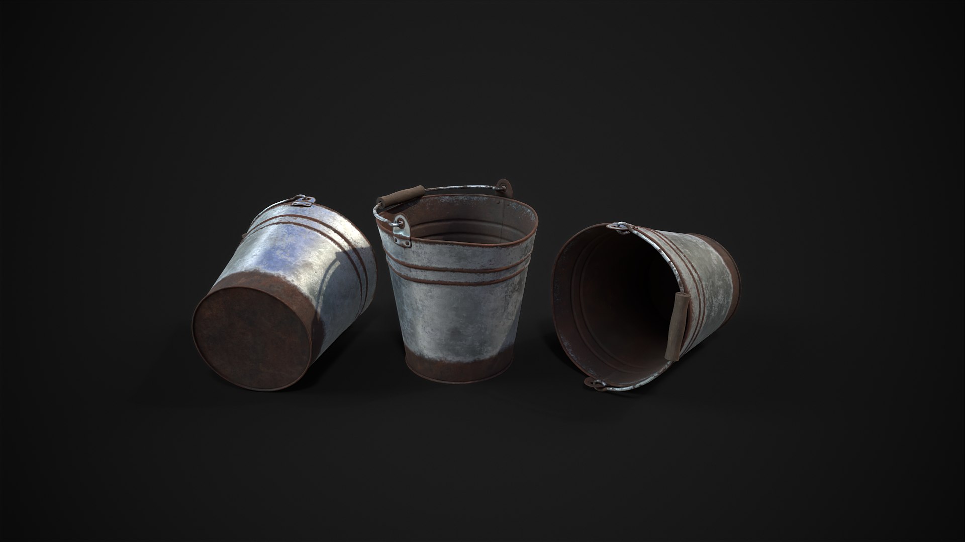 3D Rusty Bucket - TurboSquid 1871666
