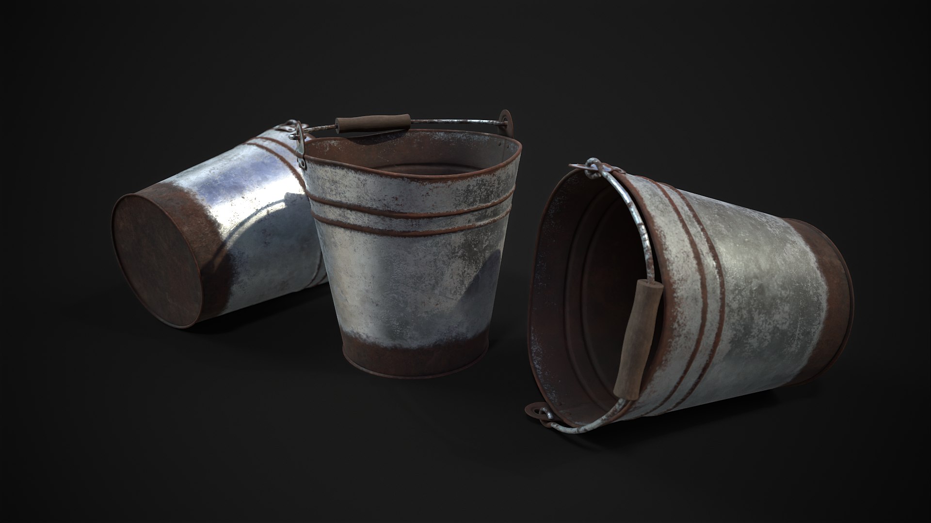 3D Rusty Bucket - TurboSquid 1871666