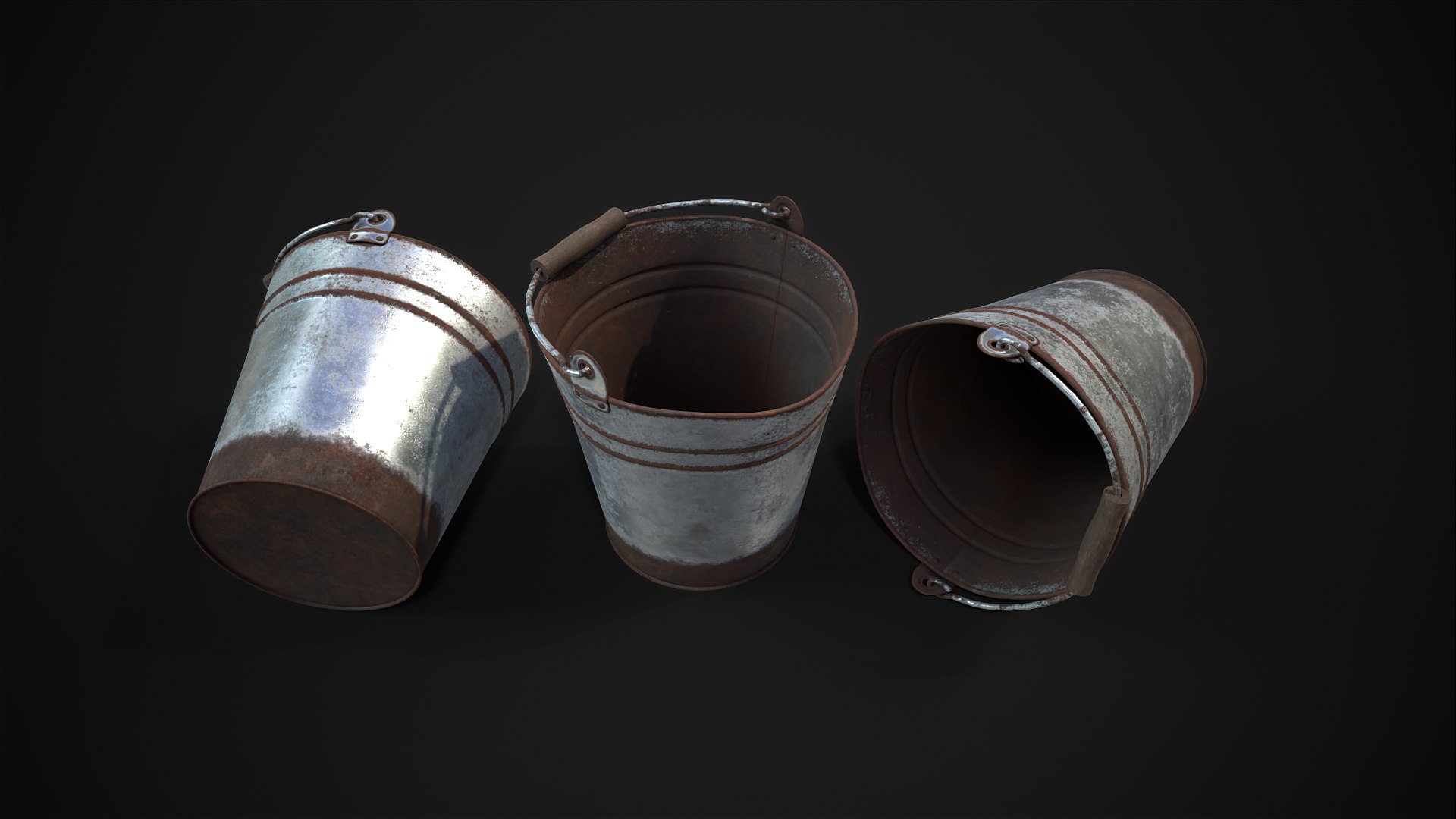 3D Rusty Bucket - TurboSquid 1871666