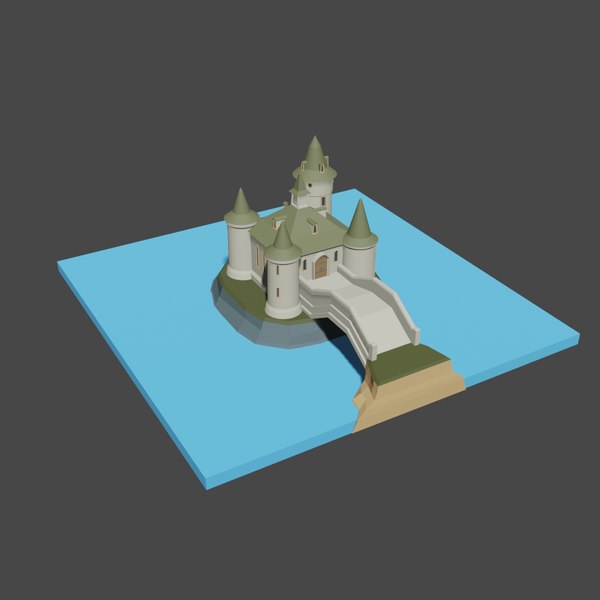 Cartoon Castle Blender Models for Download | TurboSquid