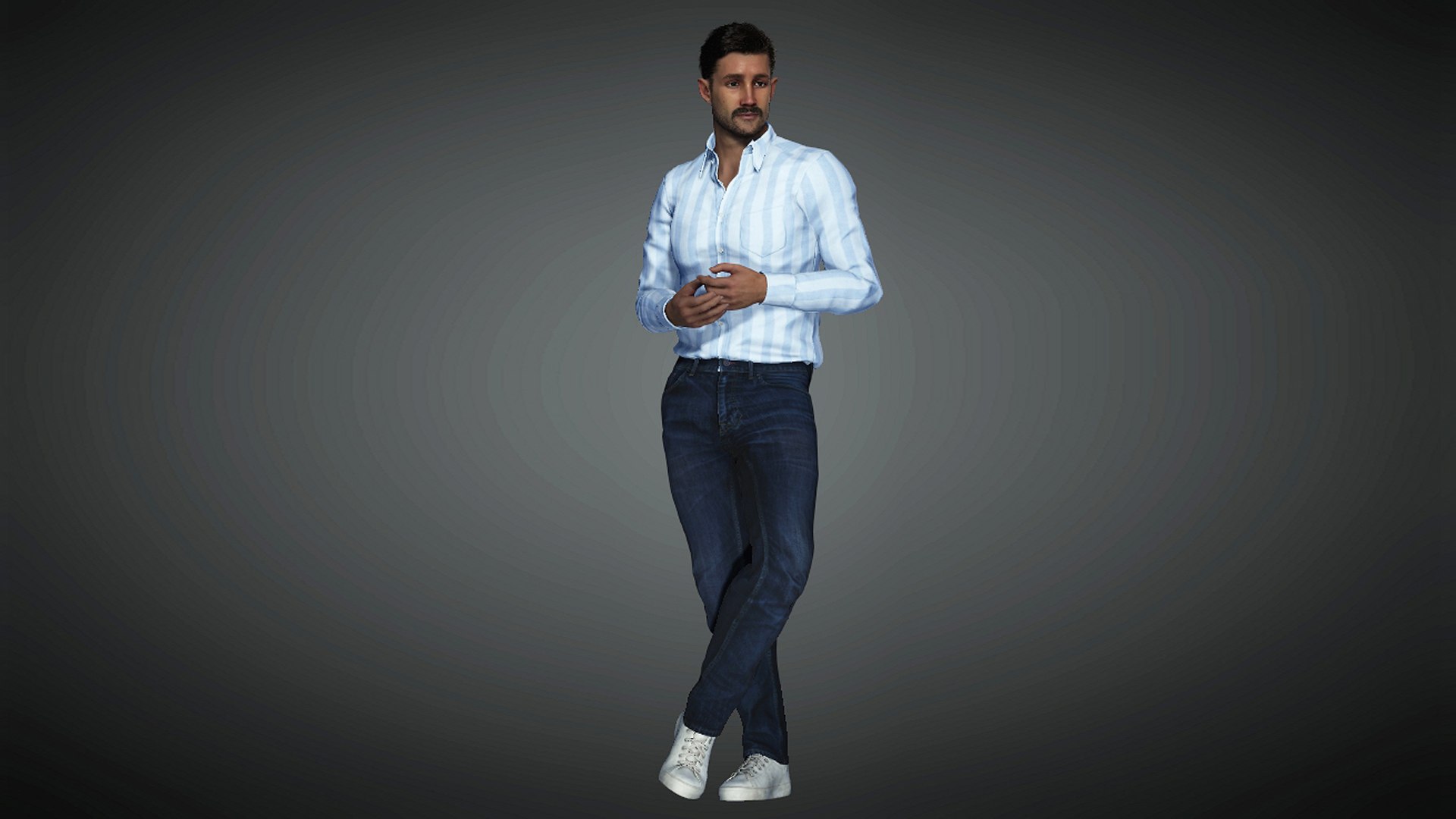 Asian Man Rigged 3D Model 3D Model - TurboSquid 2045946