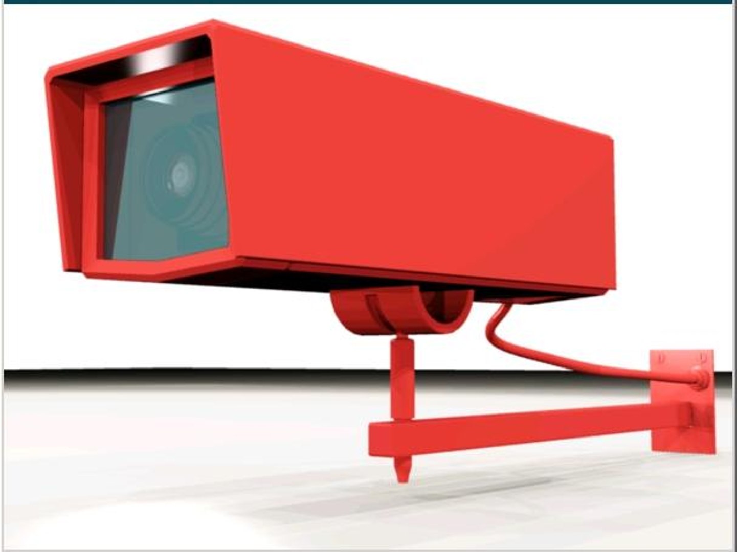 3d Television Cctv Security Camera Model