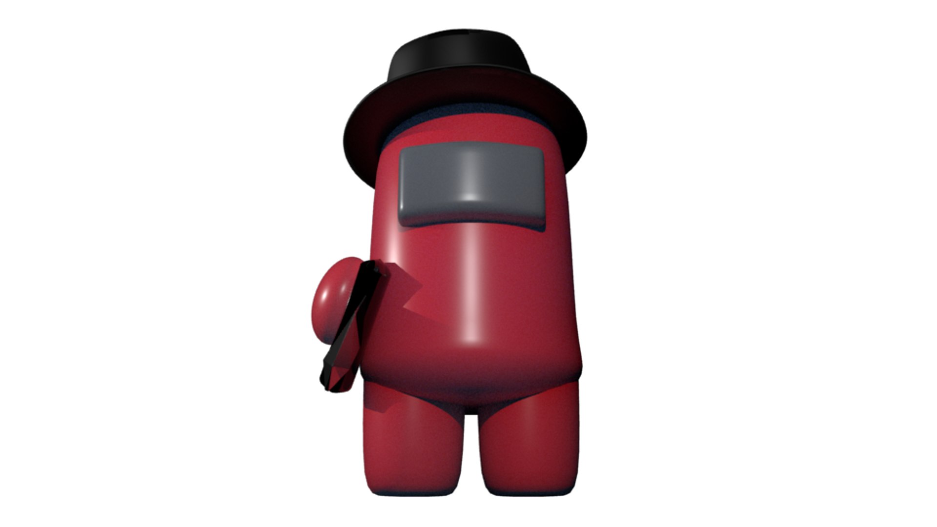 3D Red Crewmate Model - TurboSquid 1667491