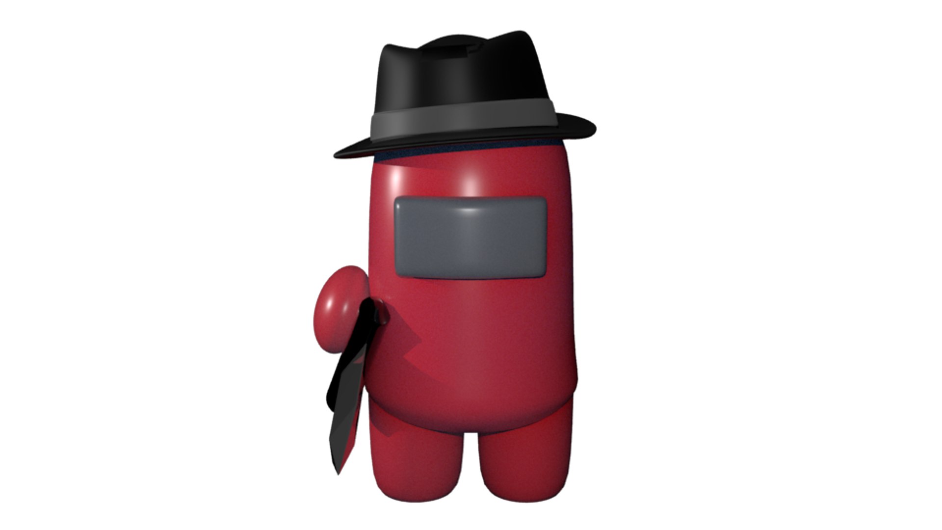 3D Red Crewmate Model - TurboSquid 1667491