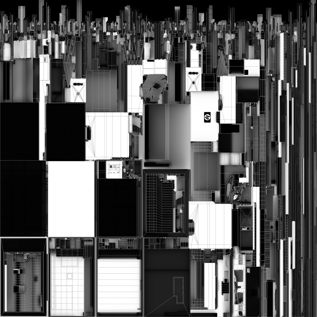 3D Model HP Printer - TurboSquid 2413378