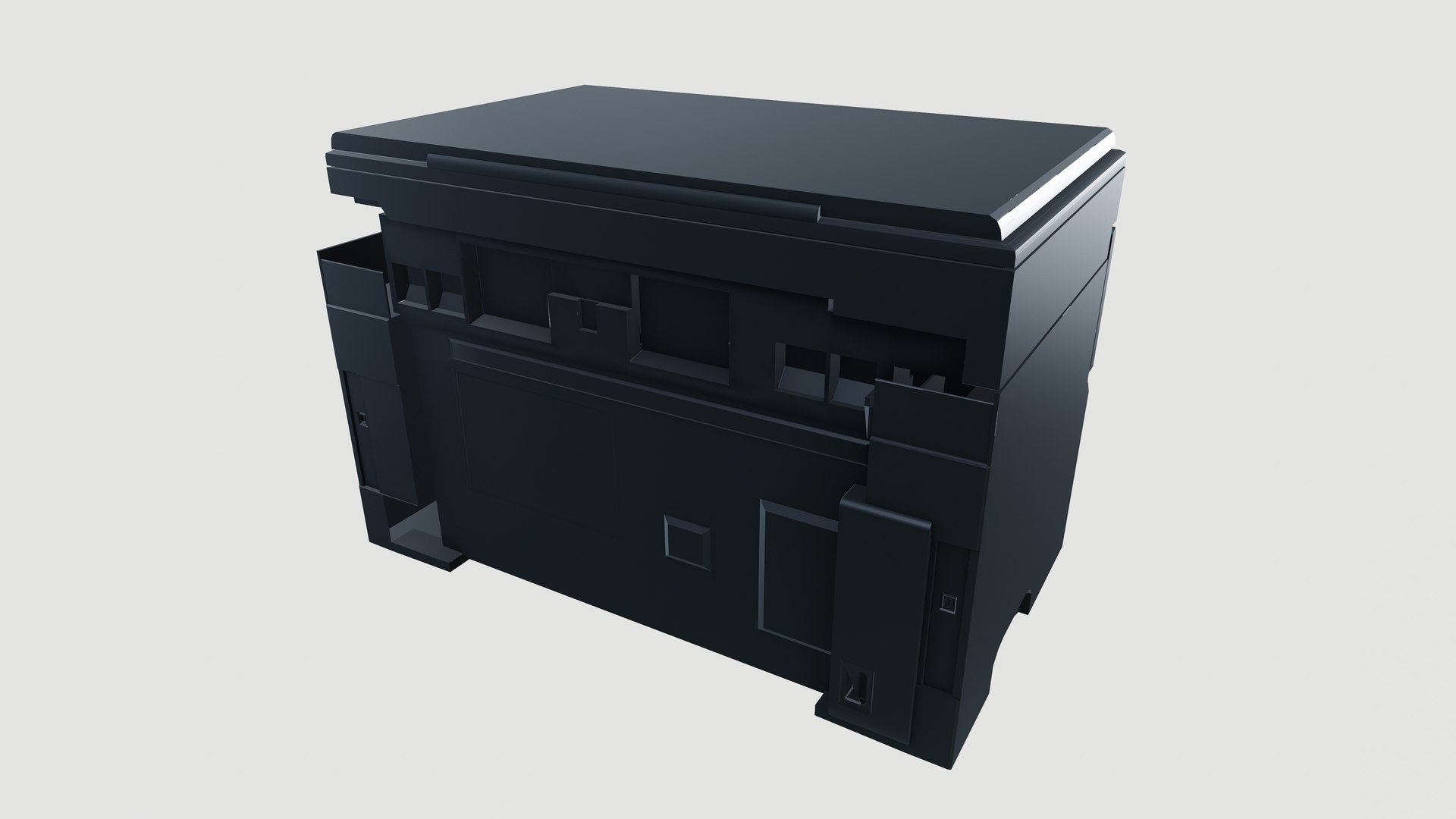 3D Model HP Printer - TurboSquid 2413378