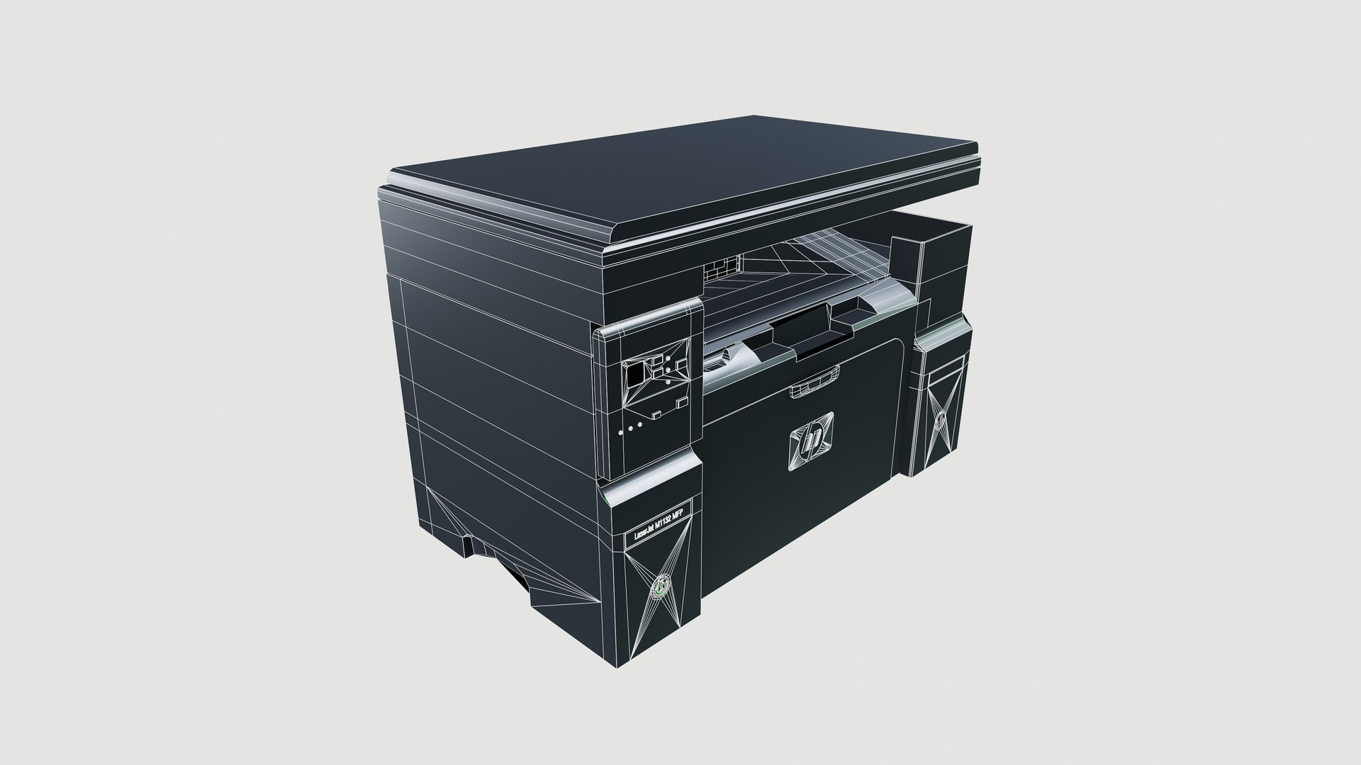 3D Model HP Printer - TurboSquid 2413378