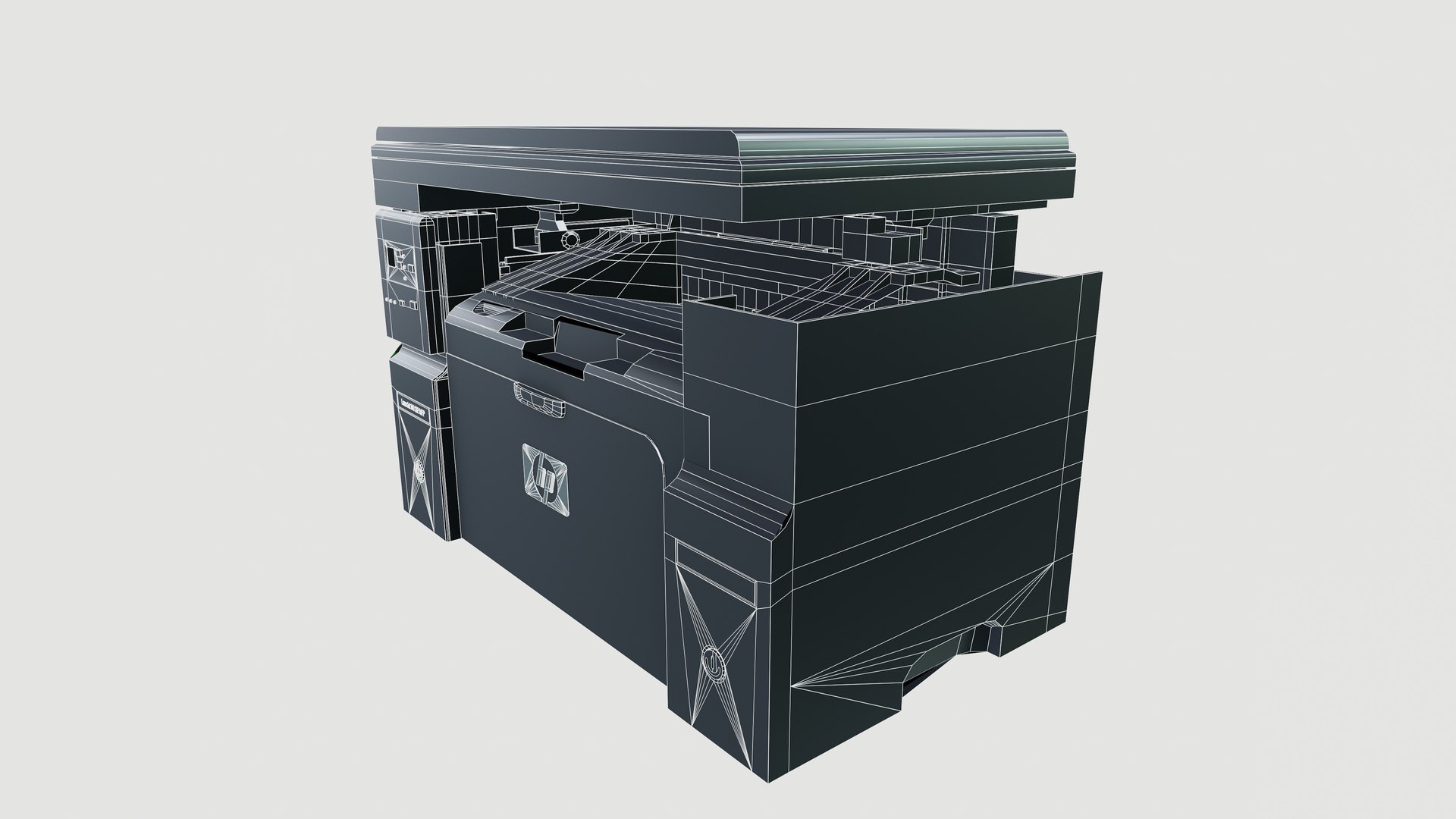 3D Model HP Printer - TurboSquid 2413378