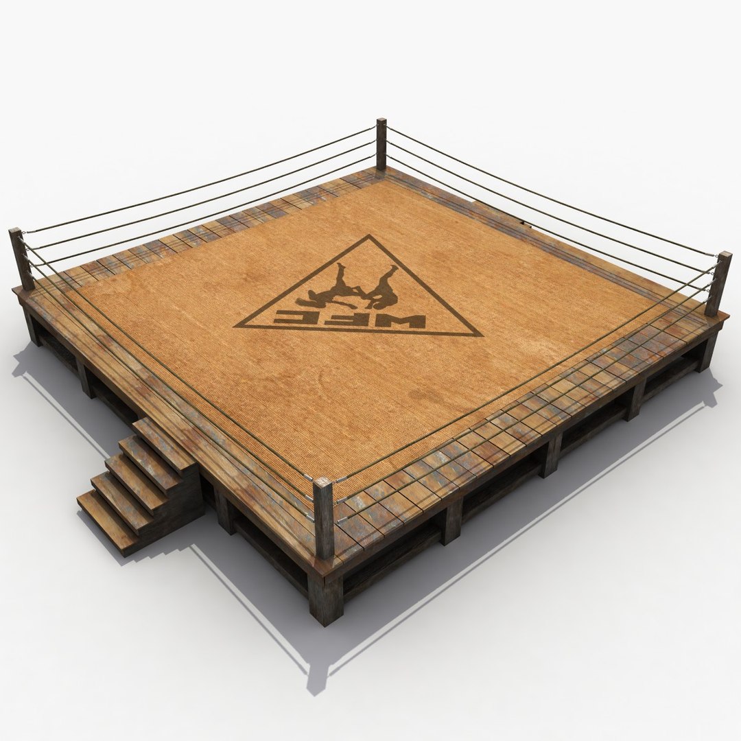 3d Boxing Ring Model