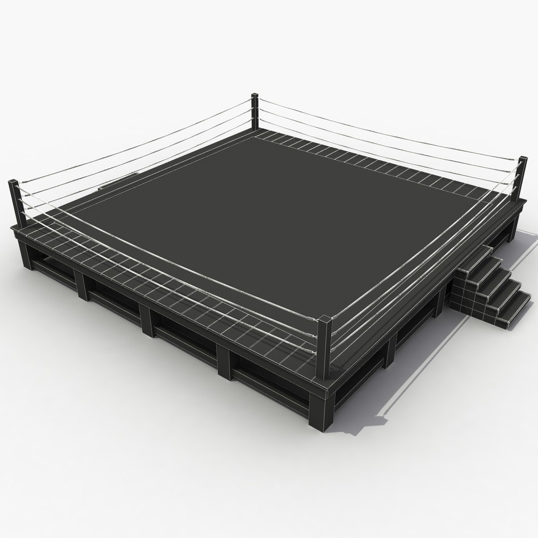 3d Boxing Ring Model