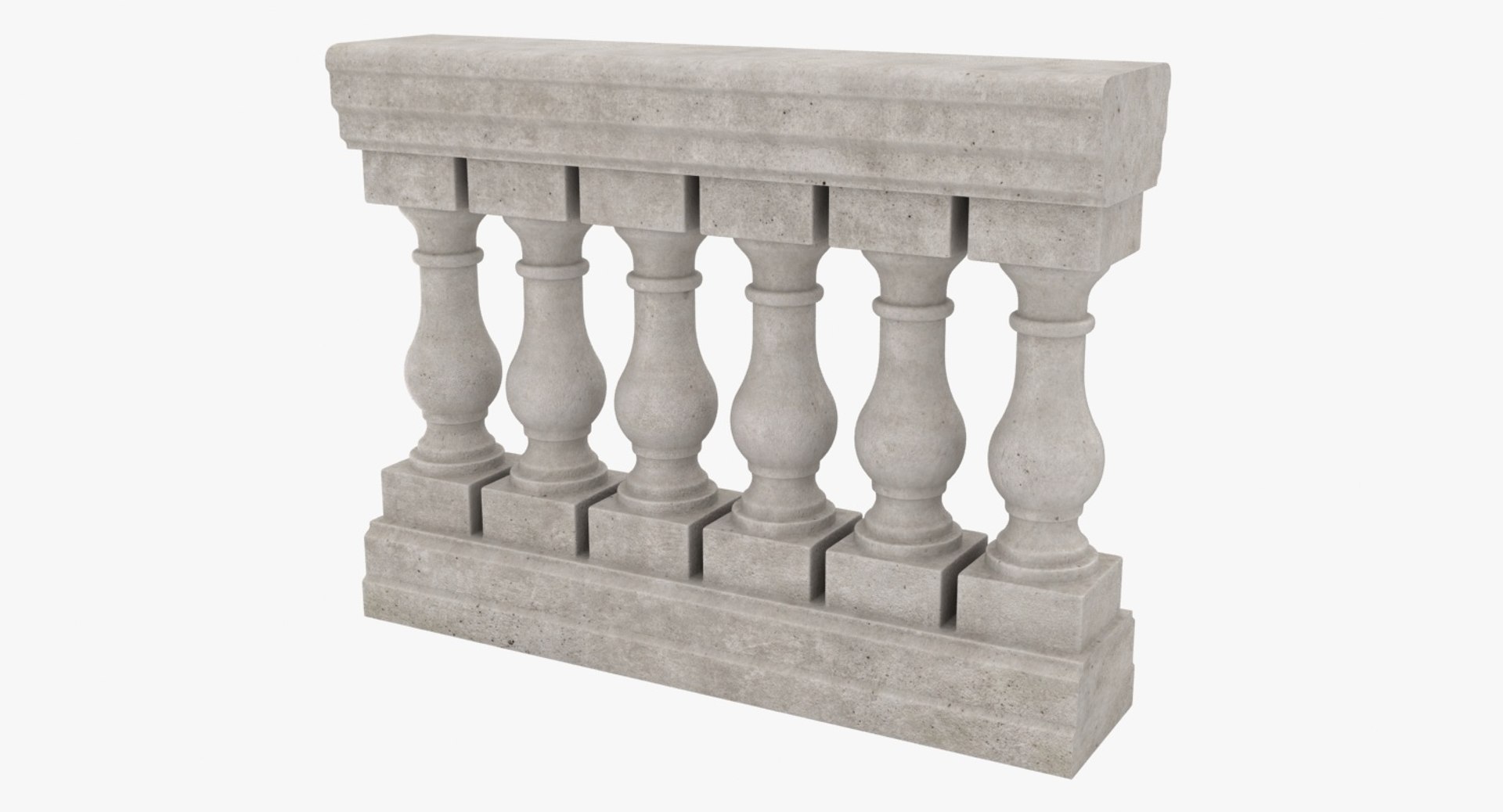 Realistic baluster 3D model - TurboSquid 1364660